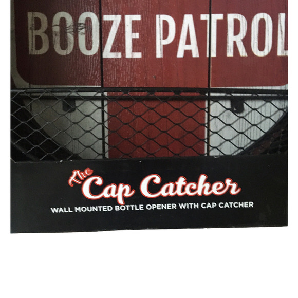 cap catcher | Accents | New Cap Catcher Bottle Opener Booze Patrol ...